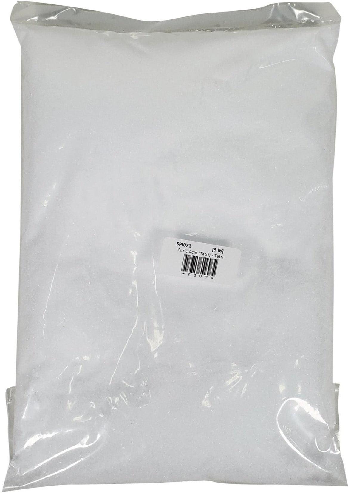 Bulk Citric Acid Powder (Tatri) 5lb-55lb | Delivery in Canada & USA